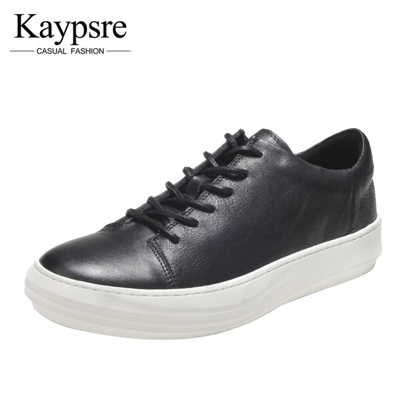 2018 Kaypsre Spring/Autumn Fashionable genuine leather low help board ...