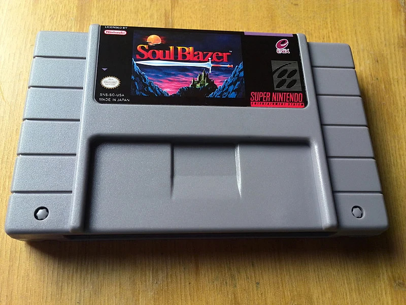 Does anyone know if Soul Blazer was officially released with this style ...