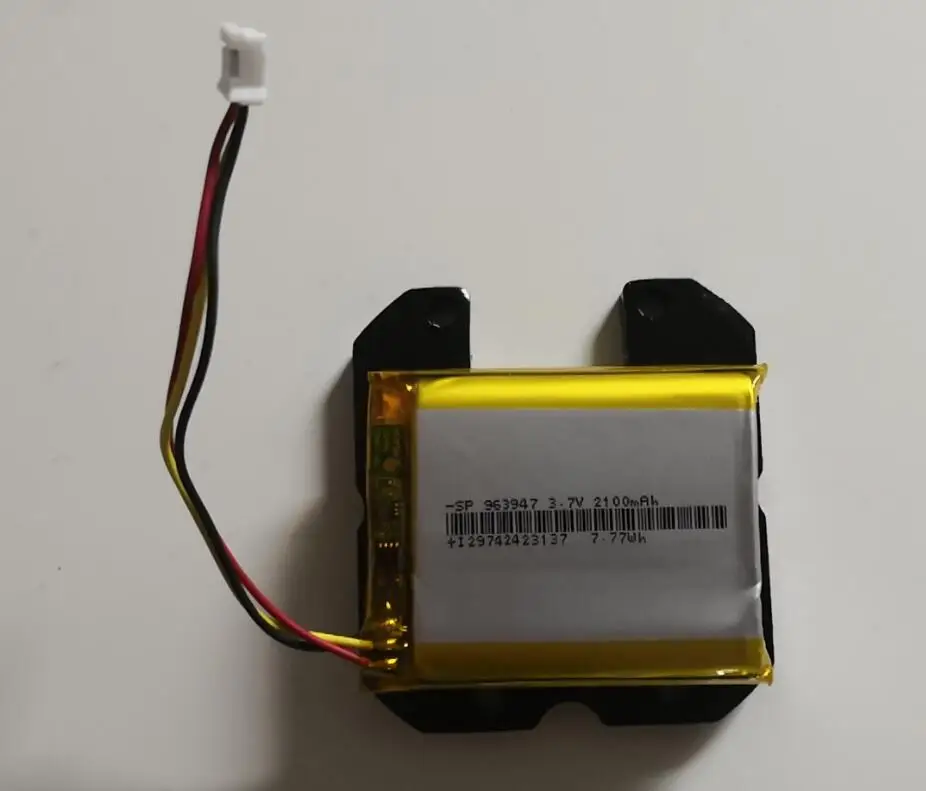 Free shipping 2pcs/lot 3.7v 963947 2100MAH polymer lithium ion battery ...