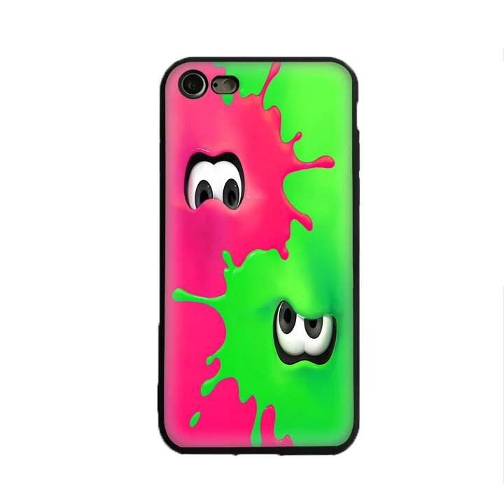 SKEROS Squid Sisters Splatoon 7 TPU Phone Case Soft Cover For X 5 5S Se ...