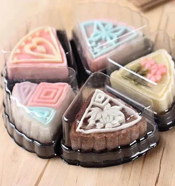 mini wedding cake tray /mooncake packaging/cake box / moon cake tray ...