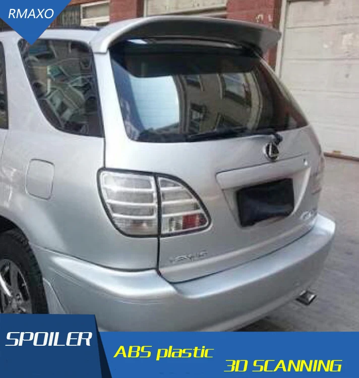 For Lexus RX300 Spoiler RX330 ABS Material Car Rear Wing Primer Color ...