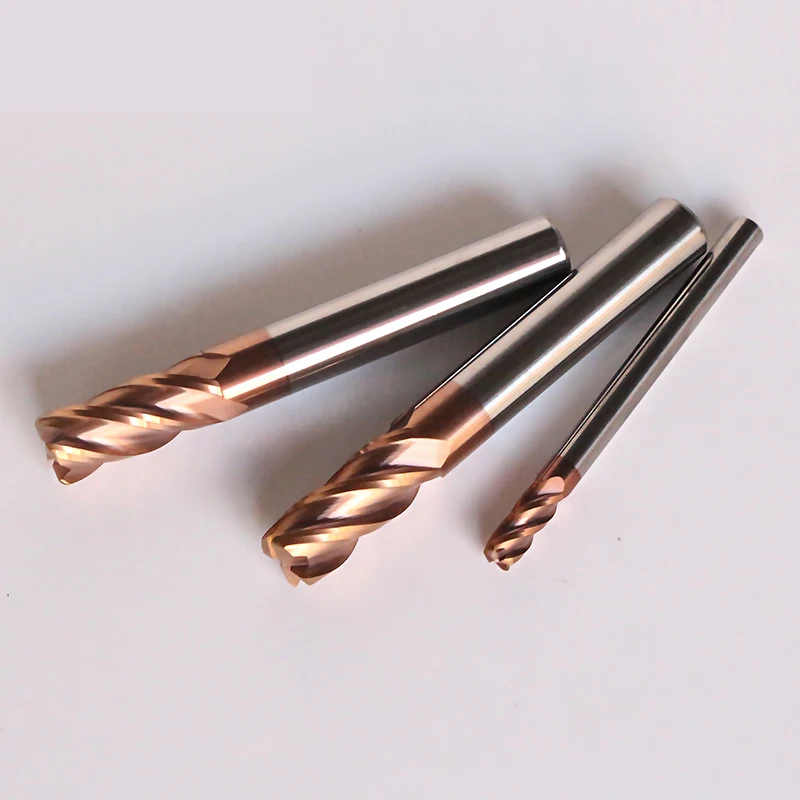 1pcs R0.5 R1 Corner Rounding Carbide Endmill Carbide Knife Toroidal ...