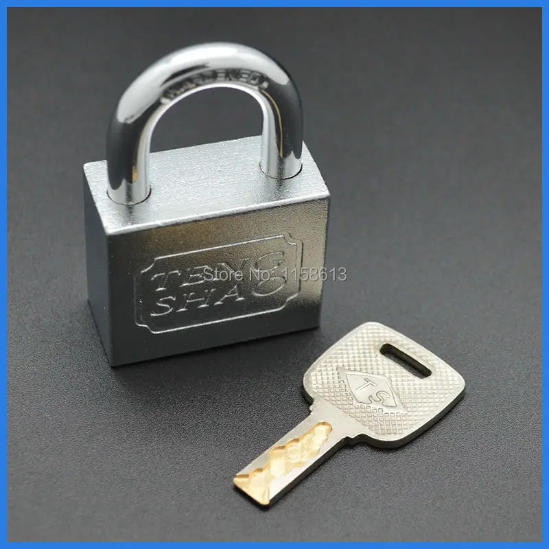 5 pieces 40mm 8 discs tumbler system keyed alike strong padlock cargo ...