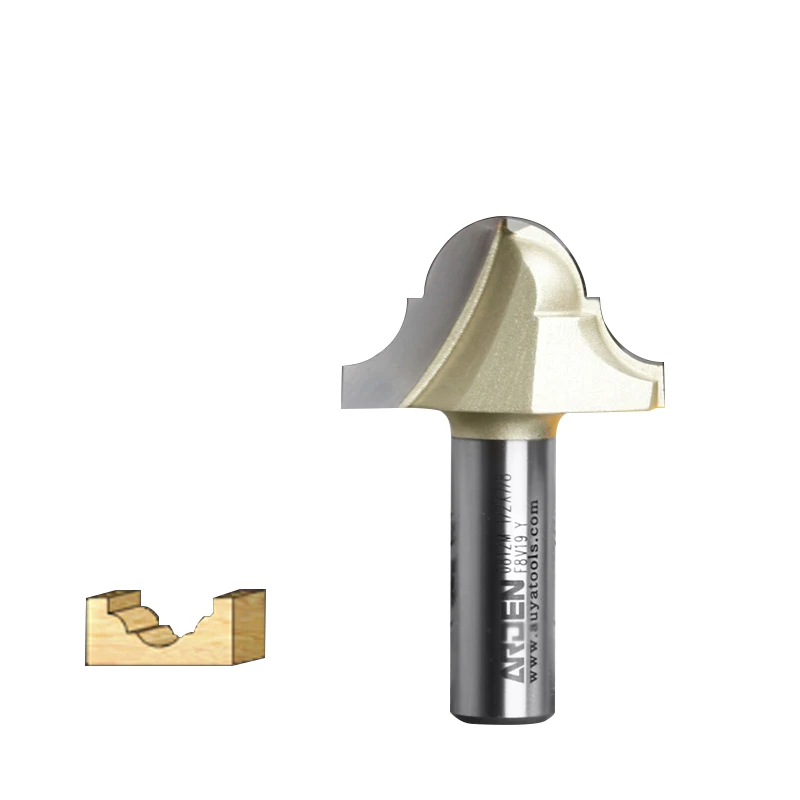 embouts-routeur-Woodworking-Tools-Double-Roman-Ogee-Groove-Table-Bit ...