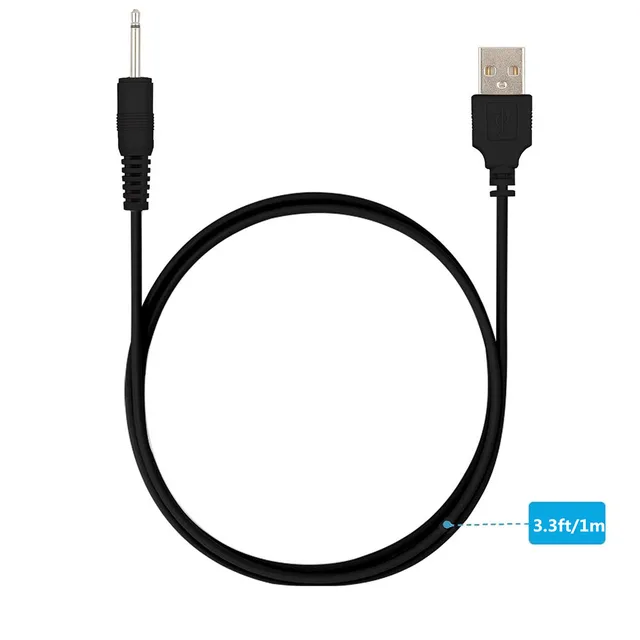 Usb Charging Dc Vibrator Cable Cord For Rechargeable Adult Toys