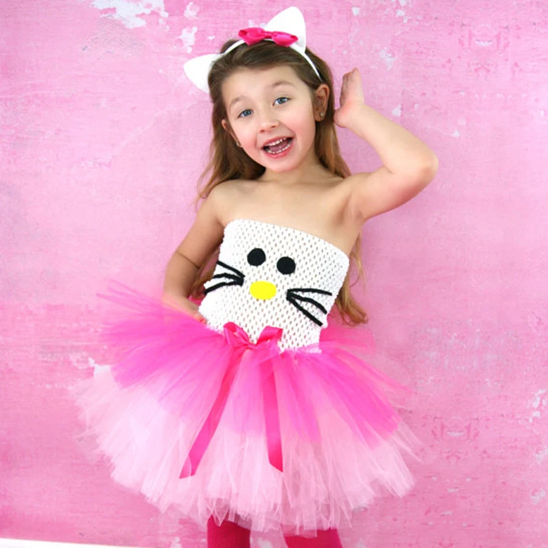 New Child Animal Cosplay Cat Costume Carnaval Performance Dress Kids ...