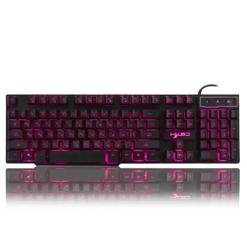Fingerboard R8 Russo Teclado 104 Teclas Gaming USB Com Fio LED ...