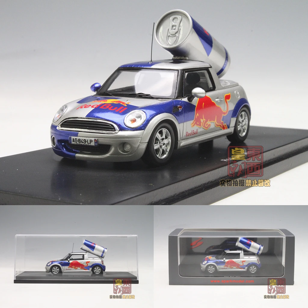 1:43 Mini Red Bull SPARK Mini Kolb Red Bull version of the car model ...