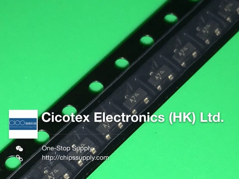 50pcs/lot BAV99LT1G SOT-23 DIODE ARRAY 100V 215MA SOT23-3 A7