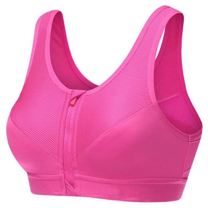 40 38 36 34 32 A B C D Women's Full Coverage High Impact Zipper Front ...