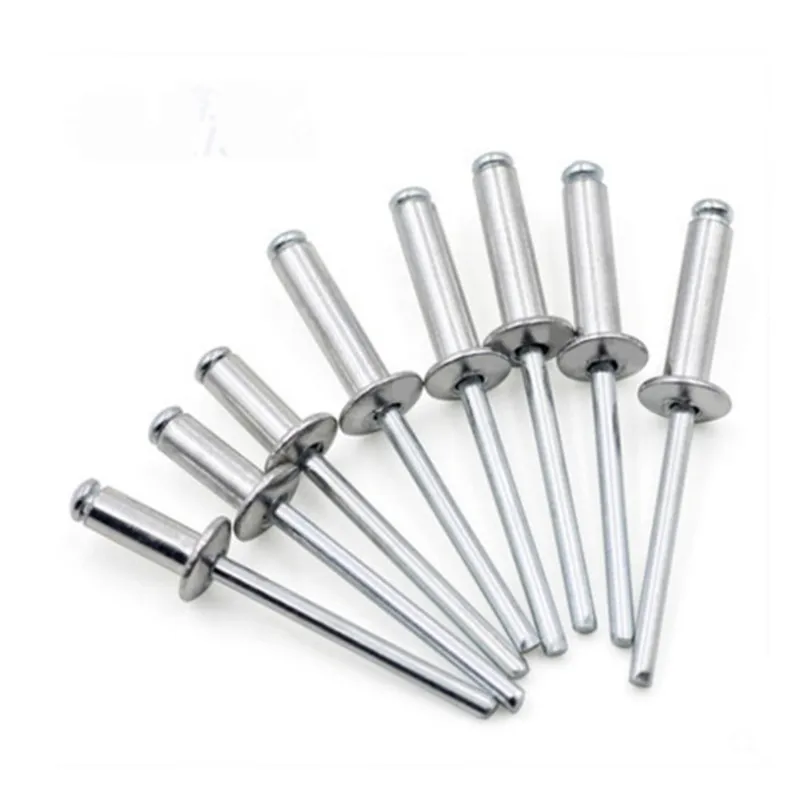 200PCS Free shipping M3.2 M4 aluminum self-plugging rivet Blind Rivets ...
