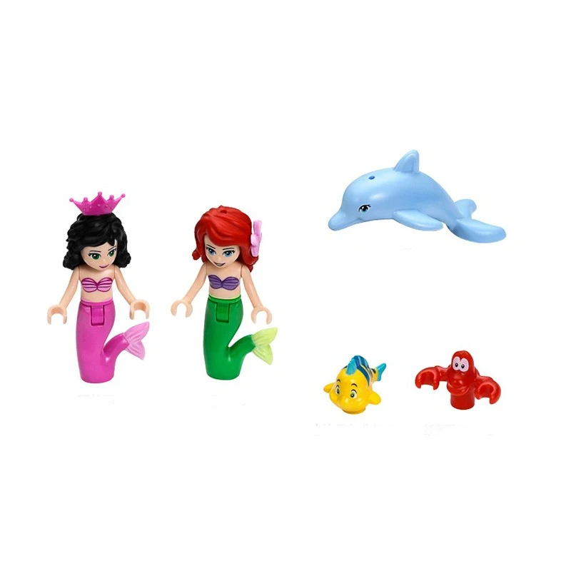Cheap Price Princess Ariel's Undersea Palace Building Blocks Kits Set ...