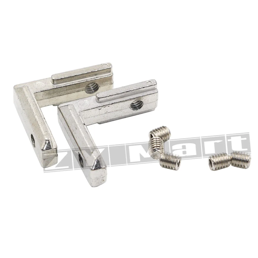 2pcs-T-Slot-L-Shape-2020-Aluminum-Profile-Interior-Corner-Connector ...