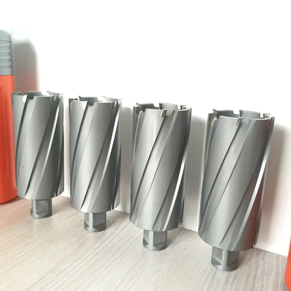 TCT Annular Cutter With Weldon Shank Hard Alloy Hollow Core Drill For ...