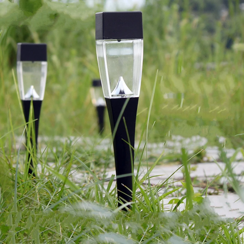 Luminaria Mini LED Solar Panel Inserted Lawn Lights Waterproof Garden ...