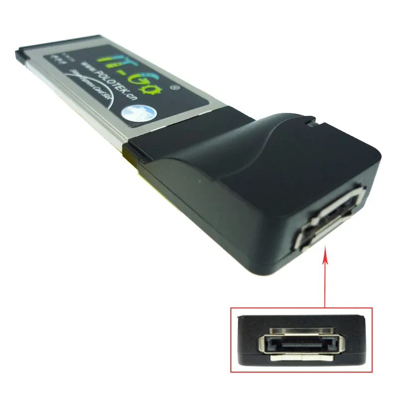 IT GO Expresscard 34 to eSATA Adapter Express Card 34MM To 1Port eSATA ...