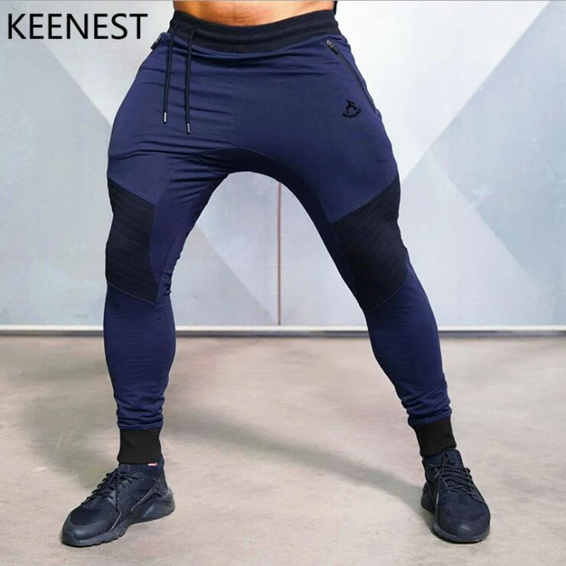 KEENEST 2019 Muscle MEN Winter Men Sports Running Leisure Pants Men ...
