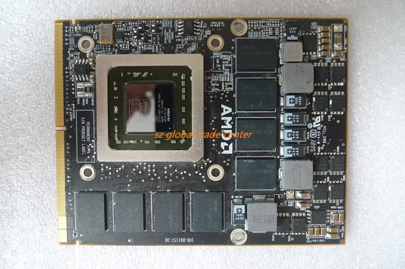 Placa de vídeo original para apple imac 27 polegadas, placa vga a1312 ...