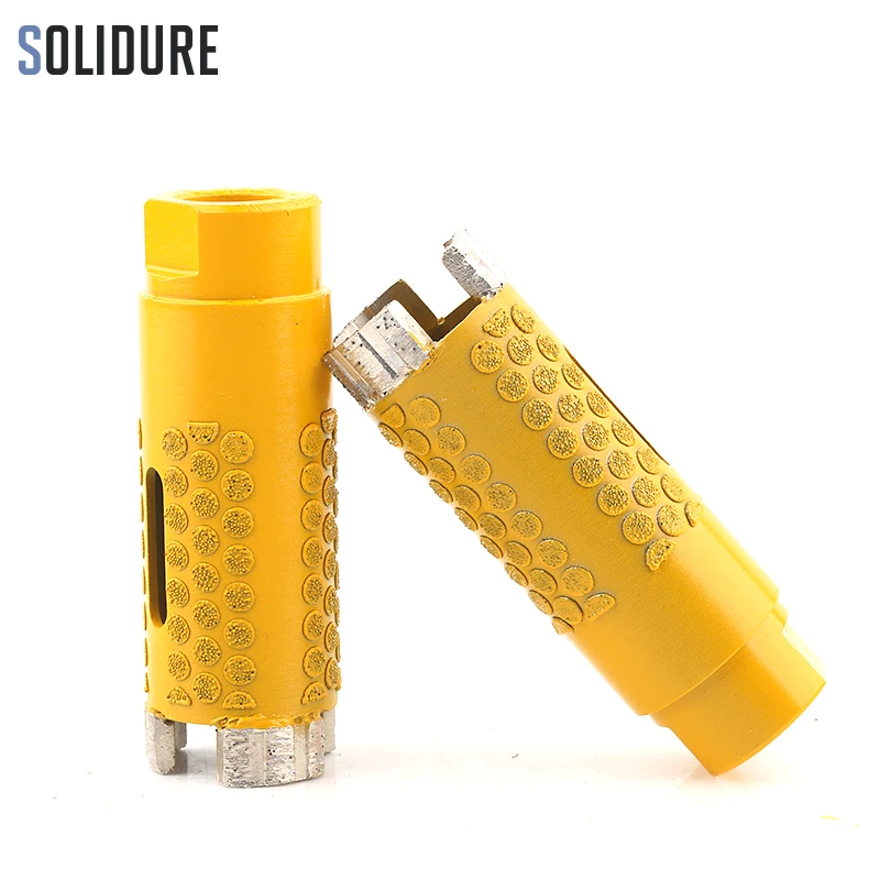 1 1/4" arbor 5/8 11" electroplated protection 32mm diamond dry core bit ...