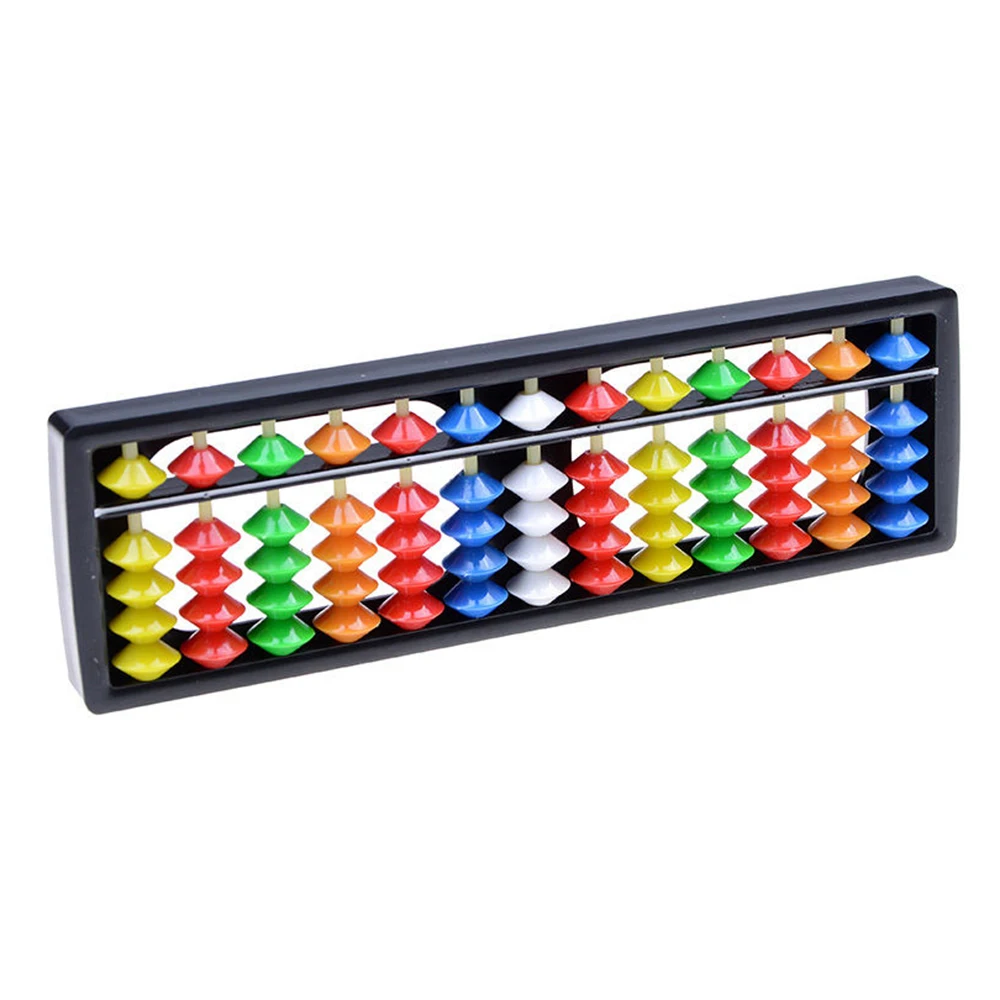 New Plastic Abacus 13 Digits Arithmetic Tool Kid's Math Learn Aid ...
