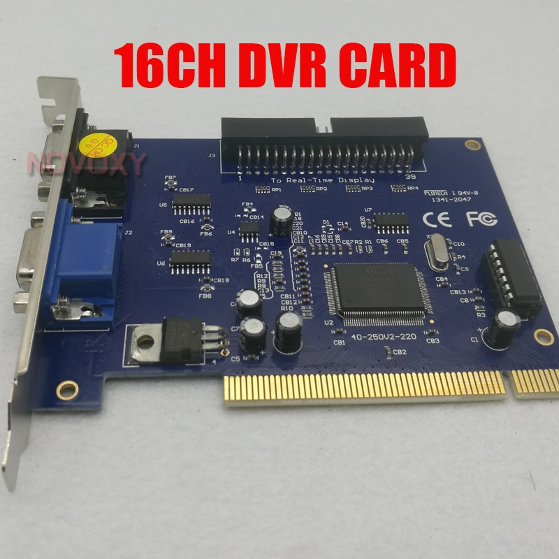 V250B dvr card for cctv pc system video capture card PAL/NTSC MPEG 4 ...