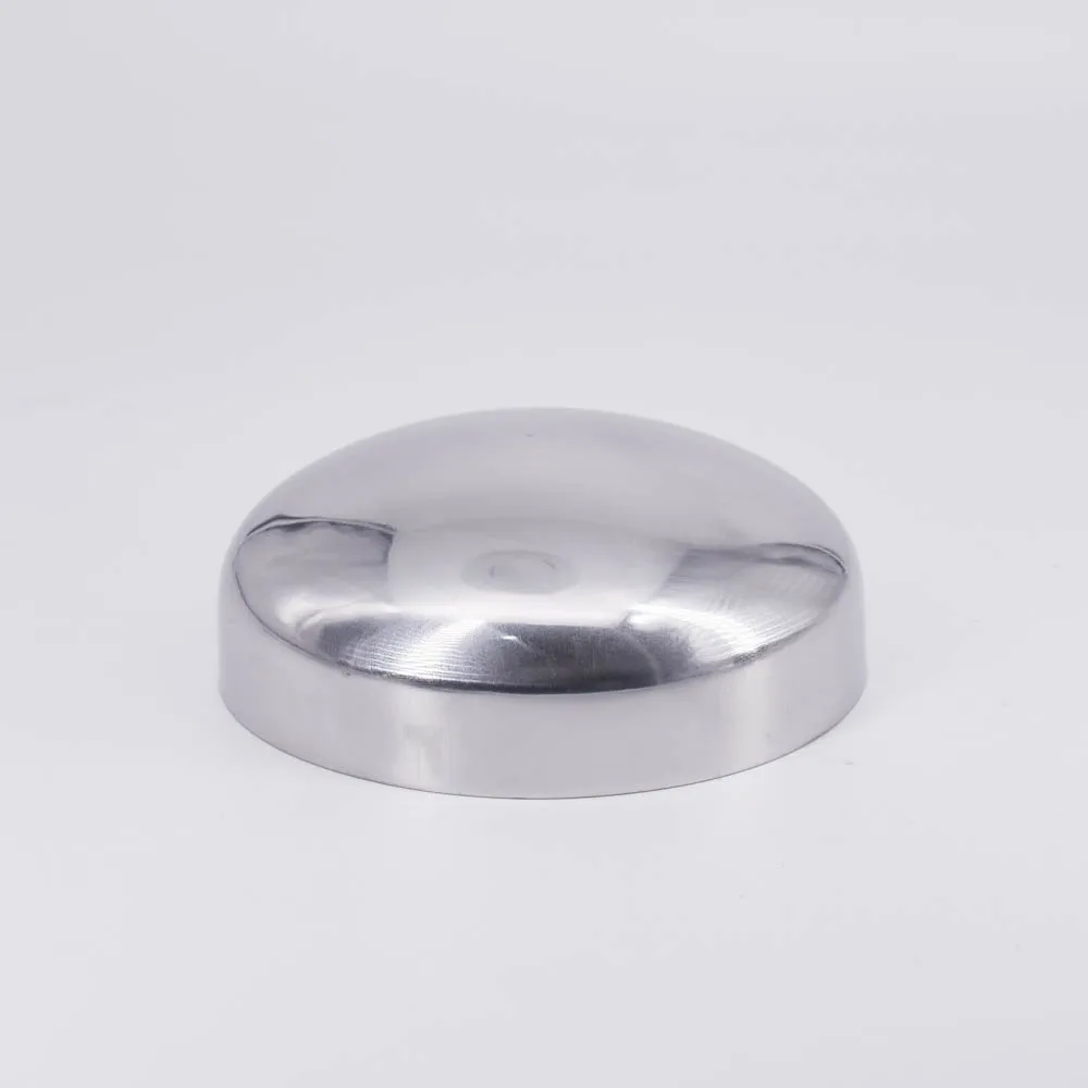 114mm 4.5" Outer Diameter Sanitary Butt Welding Dome End Cap SUS 304 ...