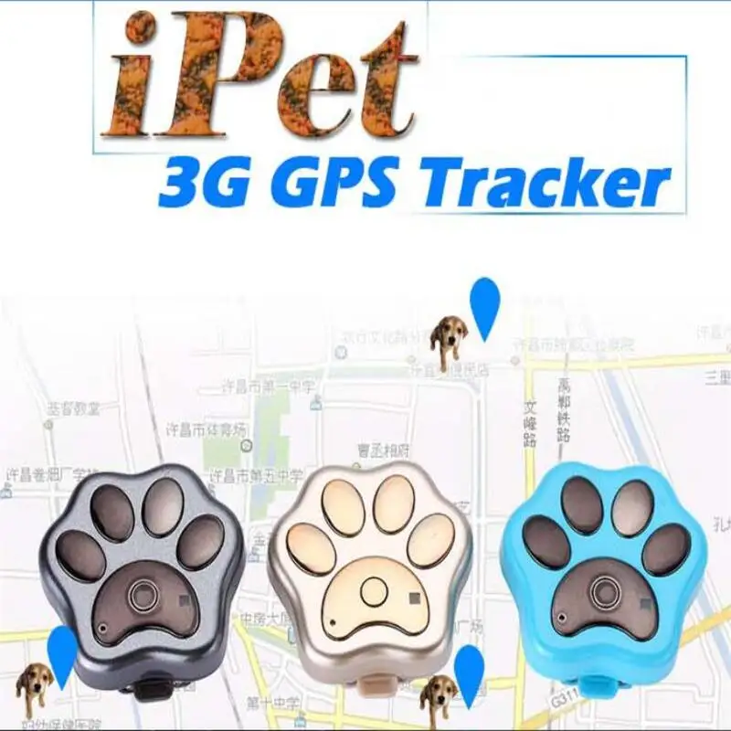 Pet Mini GPS 3G GPS tracker dog collar pet gps tracker Wifi Geo Fence ...