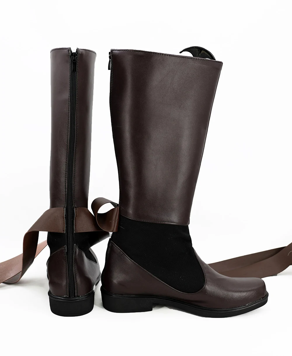 Star Wars 8 Skywalker Luke Cosplay Boots - AllCosplay.com