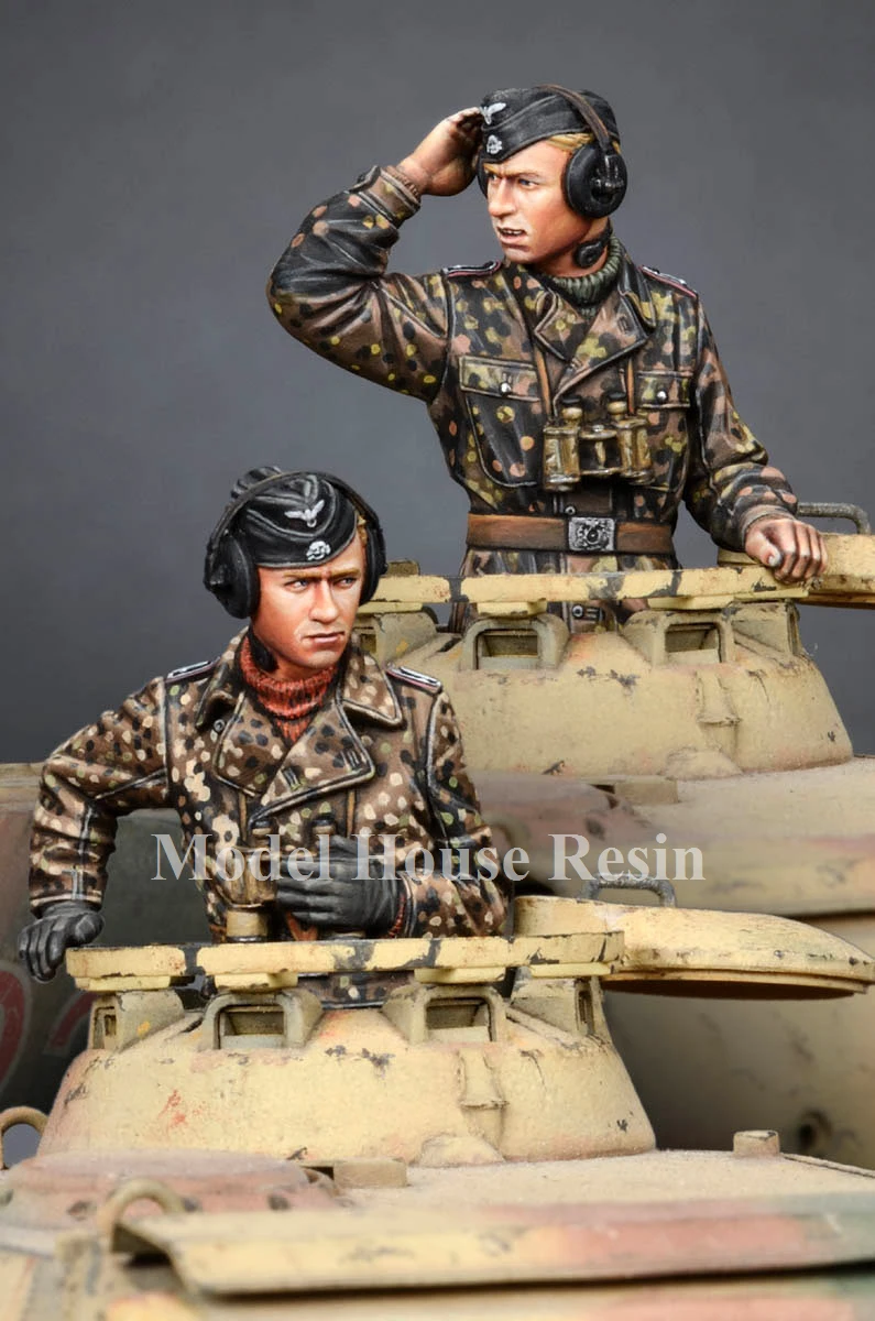 1/35 model kit resin kit Panzer Commander Set|panzer|set - AliExpress
