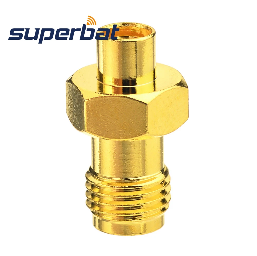 Superbat SMP Plug Male Adapter to SMA Straight Jack Female 50 Ohm RF ...
