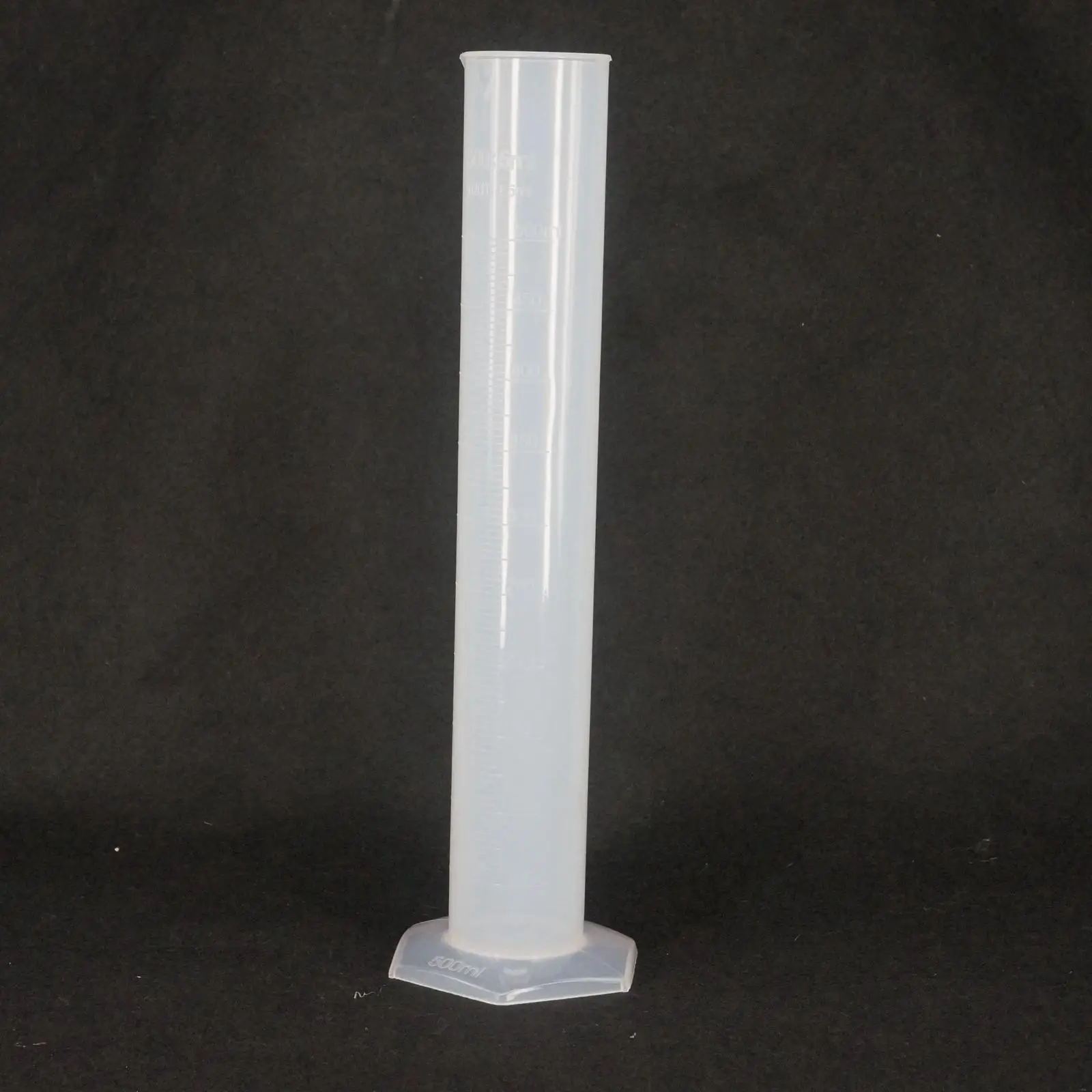 500ml Graduated Labrotary Plastic PP Liquid Mearsuring Cylinder with ...