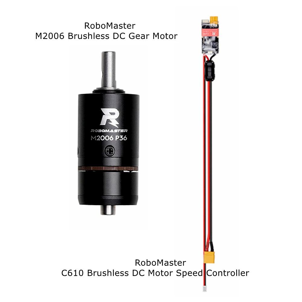 DJI-RoboMaster-S1-Motor-ESC-M2006-P36-Brushless-DC-Gear-Motor-C610-Speed-Controller-Electric ...