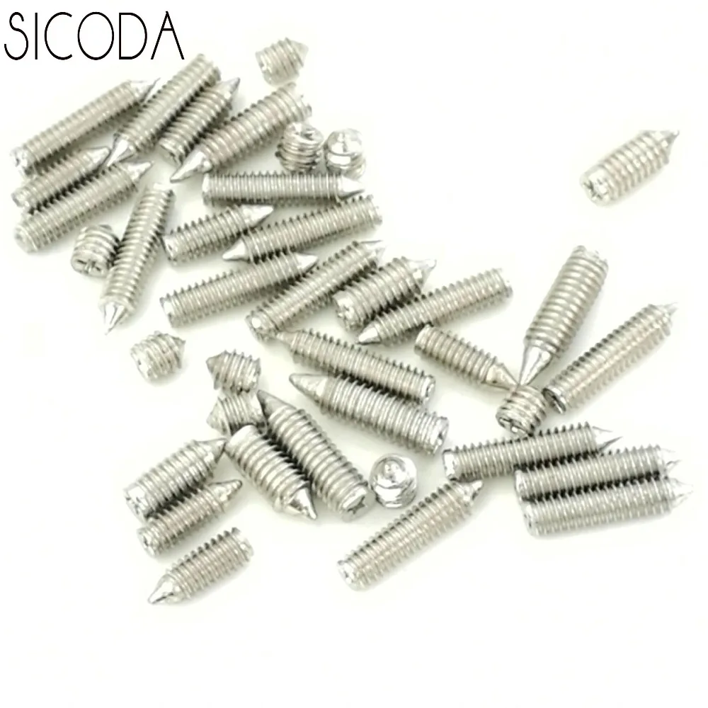 SICODA 80pcs DIY belt buckle screw handbag repair screw small screw ...