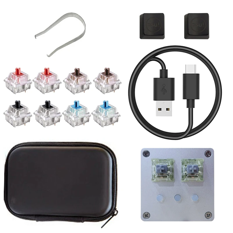 [hfsecurity] Diy Nono Osu! Gaming Keyboard V4 Pc Android 5 Key Keyboard ...