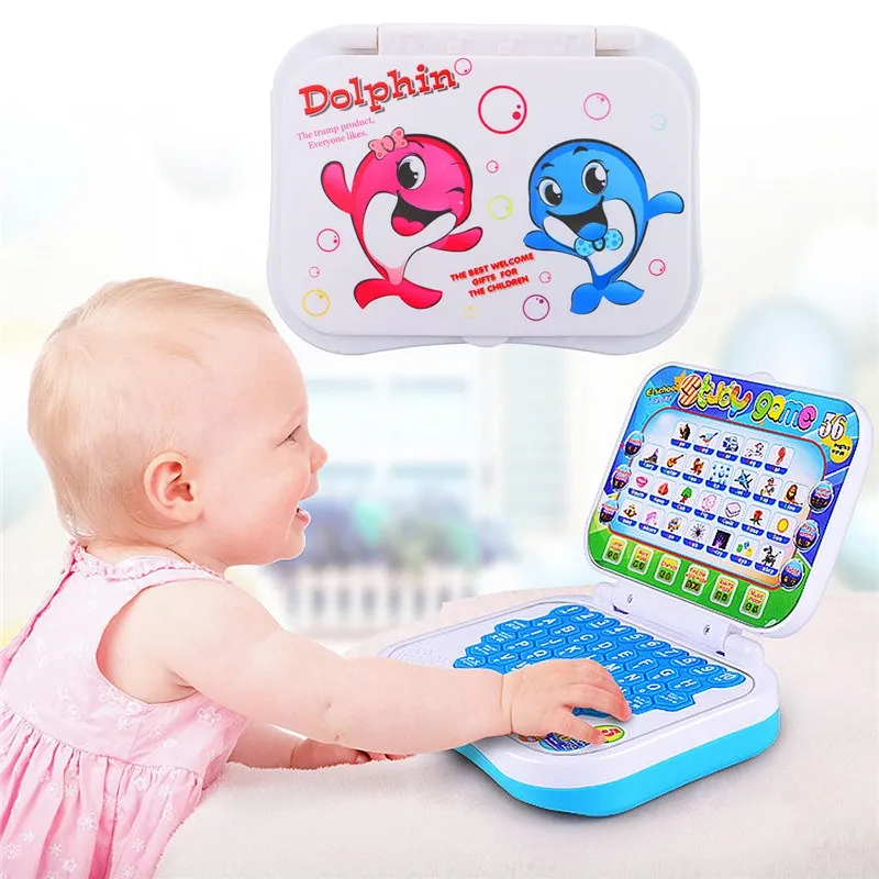 New Foldable Baby Kid Toddler Educational Study Game Computer Toy ...