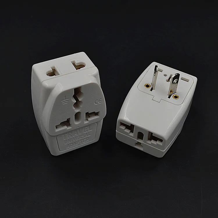 10pcs/lot 1 to 3 AU socket Splitter 2pin 3 pin to AU 2pin AC Power Plug ...