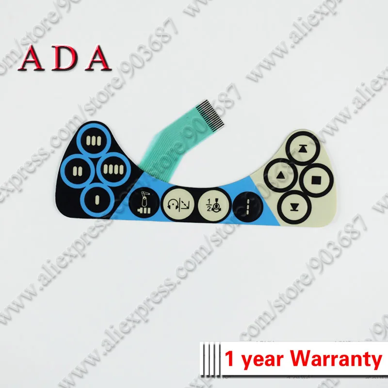 Membrane Keypad Switch For Abb Robot Irc5 Flexpendant 3hac028357-001 ...