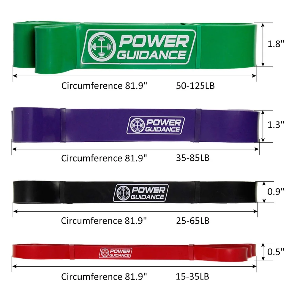Pull Up Assist Bands Heavy Duty Resistance Bands Mobility and Power ...