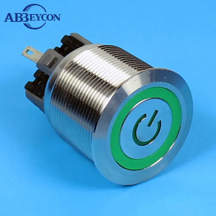 SET126-anneau-lumineux-et-symbole-d-alimentation-led-bouton-de-machine ...