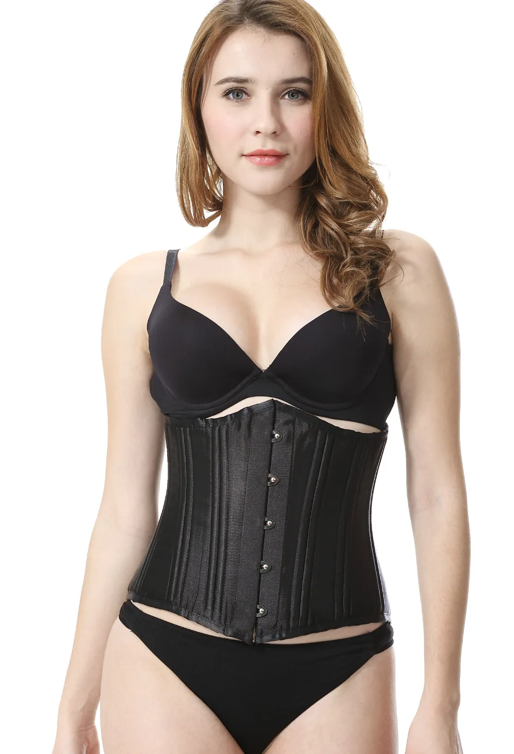 Everbellus Women Plus Size Underbust Corset Sexy Lingerie Costume