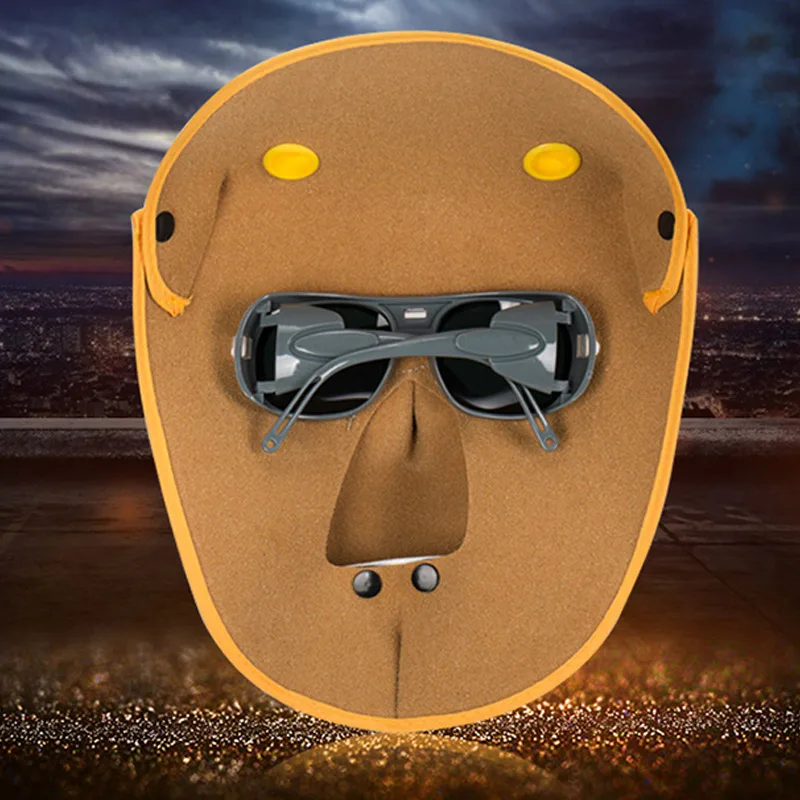 Welding Mask Safety Heat-resistance Head Face Mask Argon arc Weld Work ...