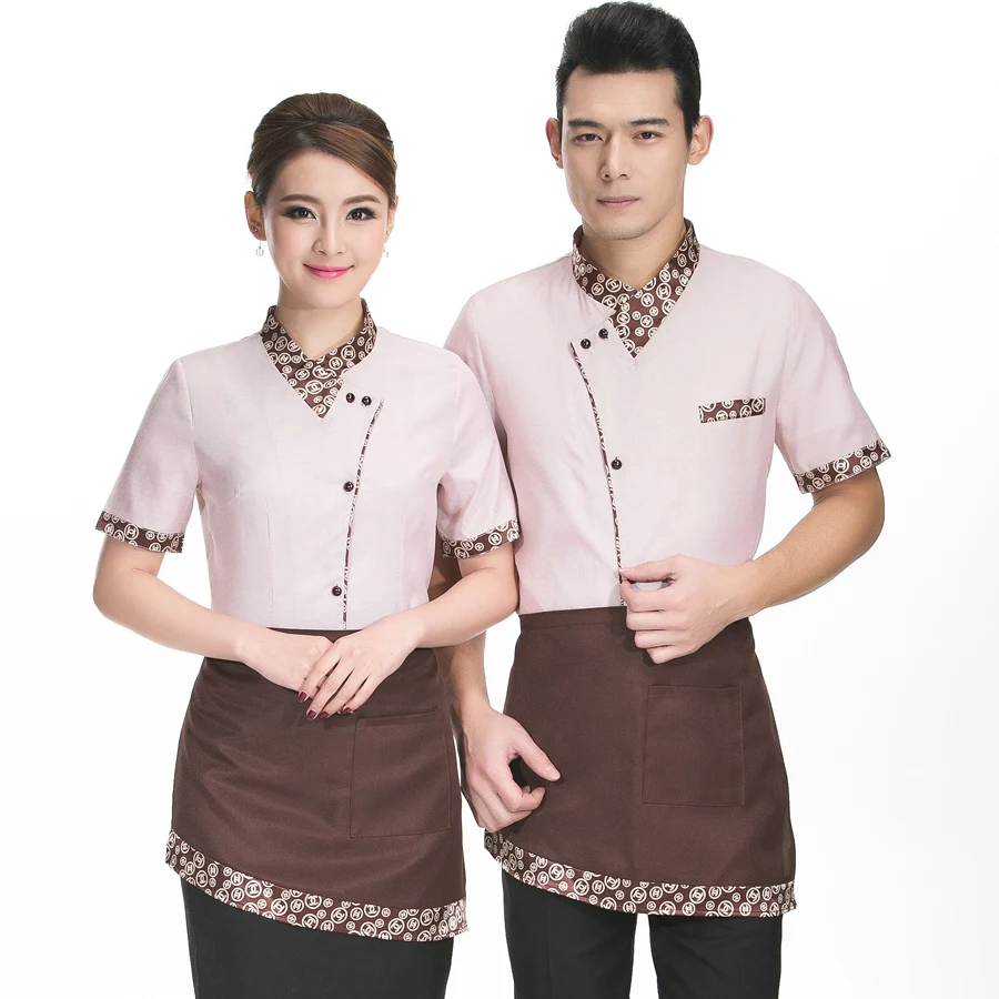 Hotel Pelayan dan pelayan seragam, Musim panas perempuan restoran ...