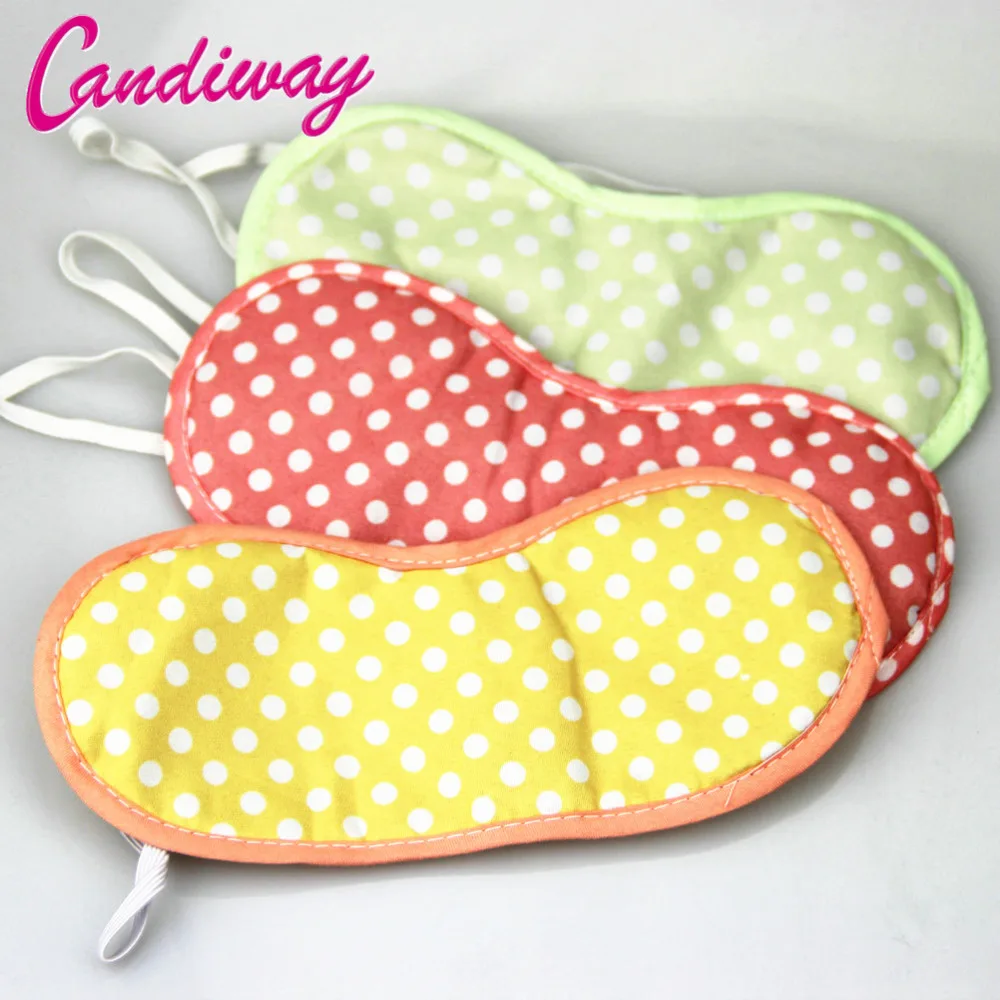Eye Mask Nap Cover Travel Office Sleeping Mask Rest Half Eye Shade Aid ...