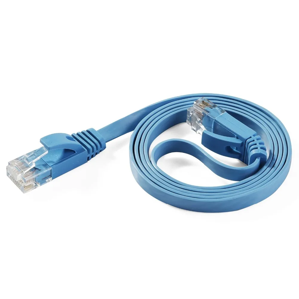 Aliexpress.com : Buy CAT6 Flat Ethernet Cable 10ft 3m / 1000Mbps CAT 6 ...
