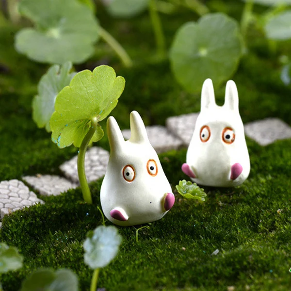 10pcs mini totoro fairy garden accessories decoracion jardin miniaturas ...