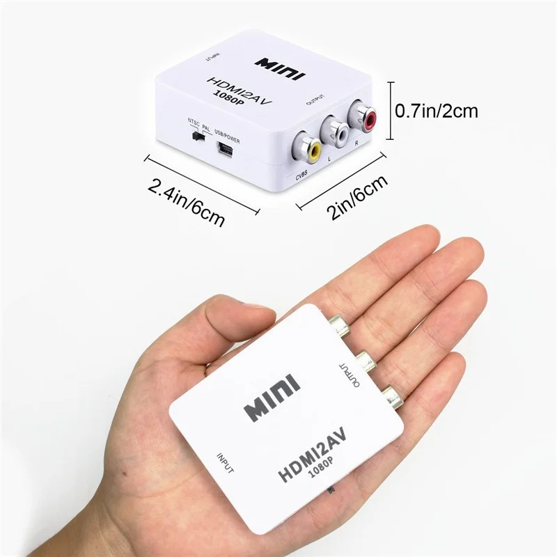 Купить HDMI кабель к АВ масштабирования адаптер мини HD видео конвертер ...