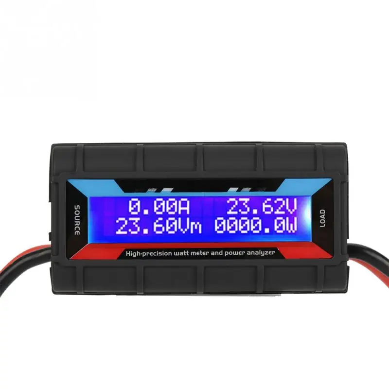 4.8V~60V 130A High Accuracy Watt Meter Voltage Amp power meter Power ...