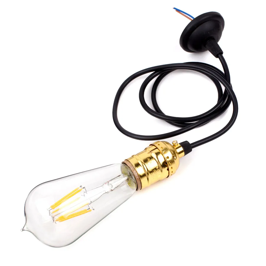 LightInBox Vintage Lamp Holder Aluminum Shell Free Shipping 100cm Retro ...