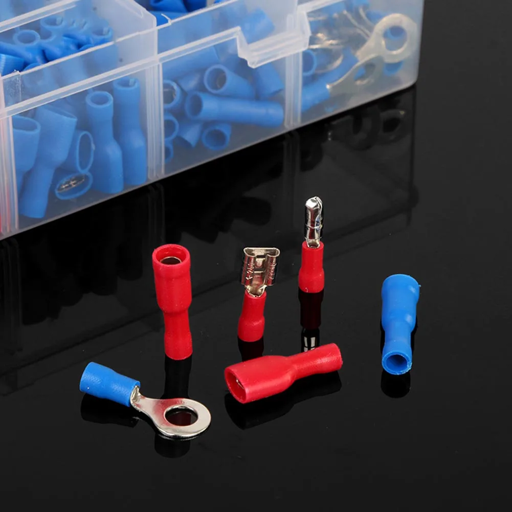 New 400pcs Crimp Connectors Electrical Crimp Terminals with Different ...